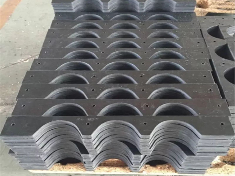 UHMWPE Pipe Support Block Wear Resistant HDPE Pipe Support Block